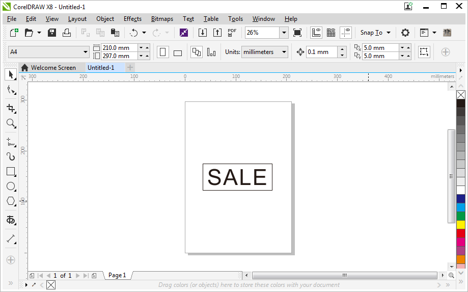 Outputting Data Created in CorelDRAW