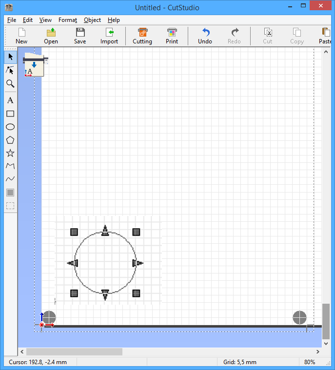 Step 7: Perform Cutting (Sensor Mode)